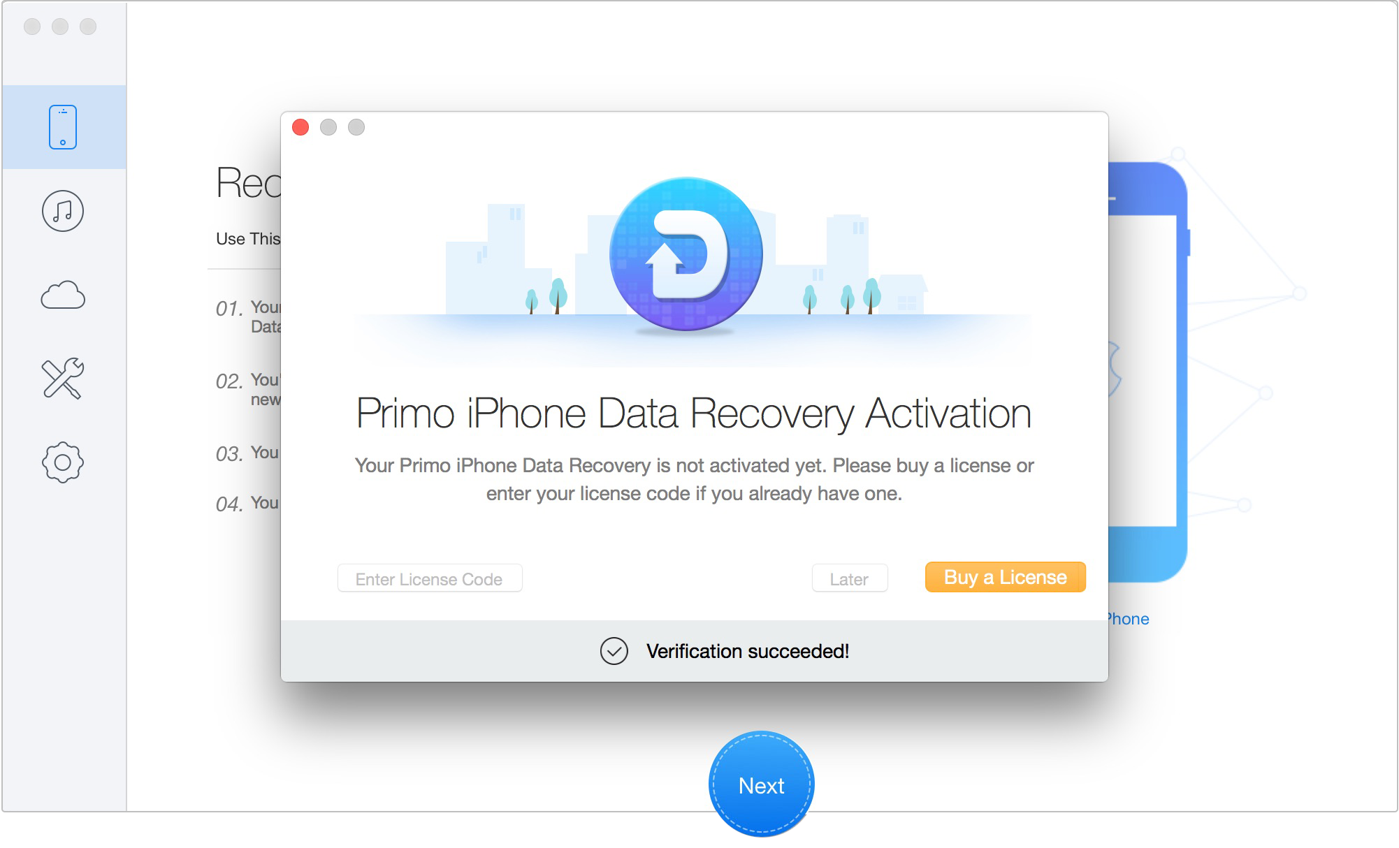 Primo iPhone Data Recovery Online Guide – Get Started Primo iPhone Data Recovery Online Guide – Get Started